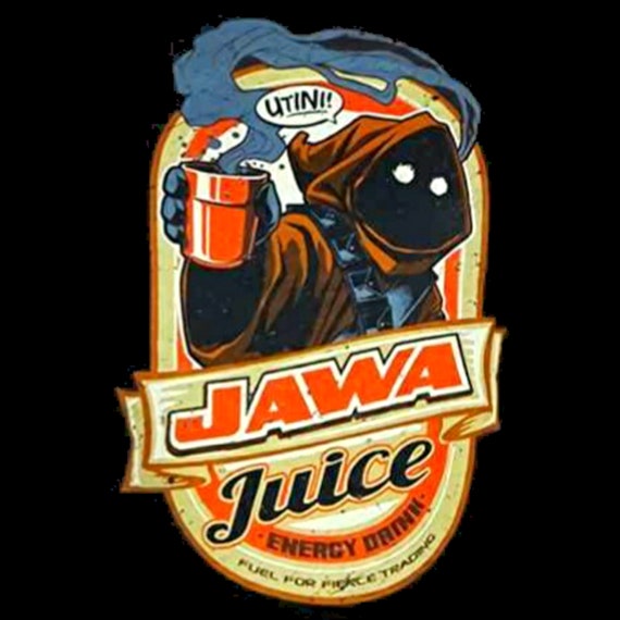BOGO Star Wars Jawa Juice Sticker | Etsy