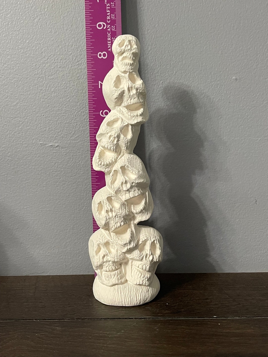 Ready to Paint Ceramic Bisque, Stack of Skulls - Etsy