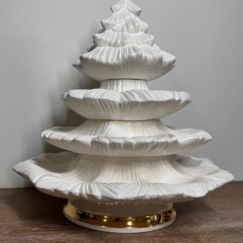 Ceramic Christmas Tree Deviled Egg Holder - Etsy