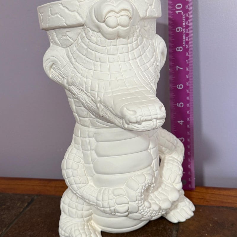 Alligator Planter - Etsy