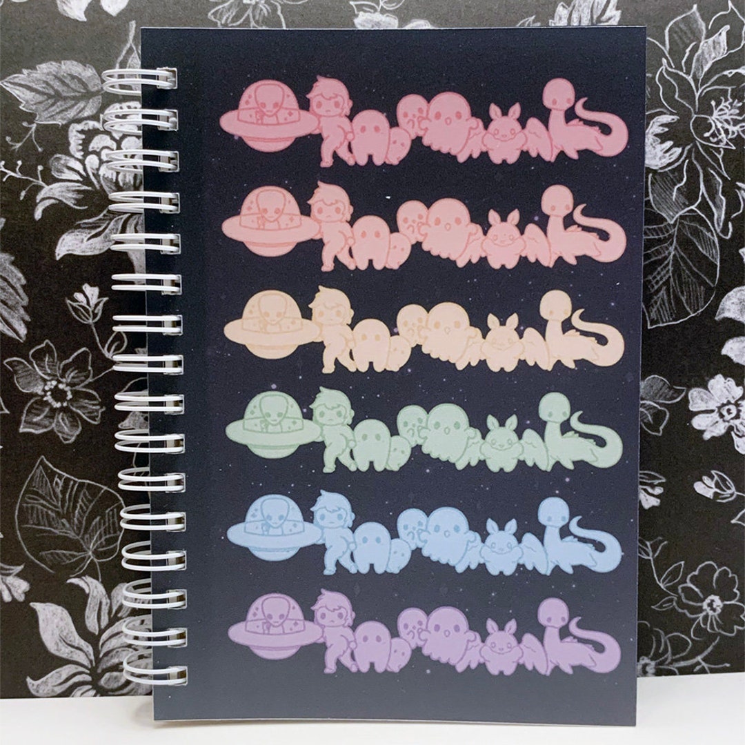 Sweet Cryptids Reusable Sticker Book - Etsy