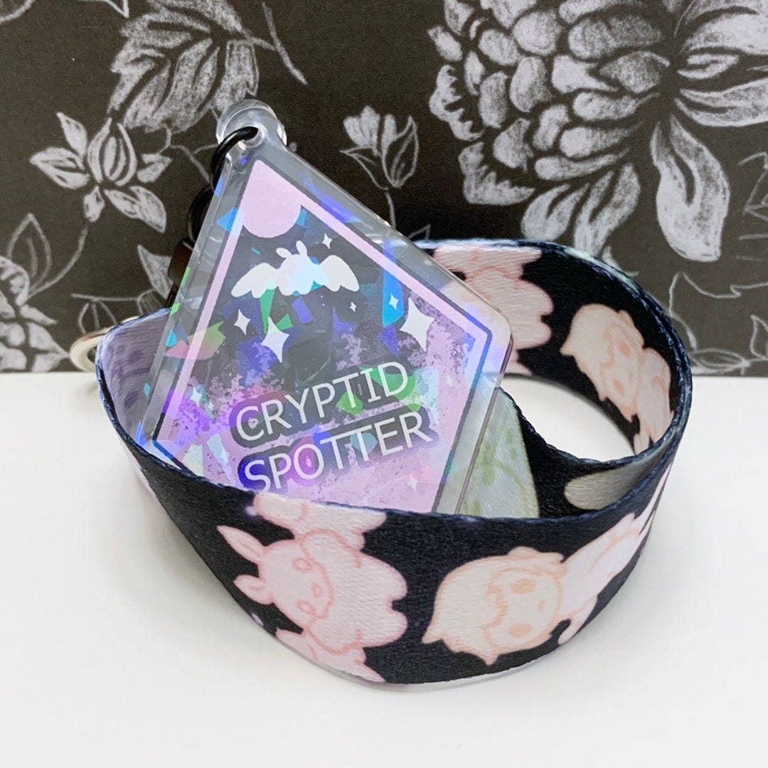 Sweet Cryptids Acrylic Keychain & Lanyard - Etsy