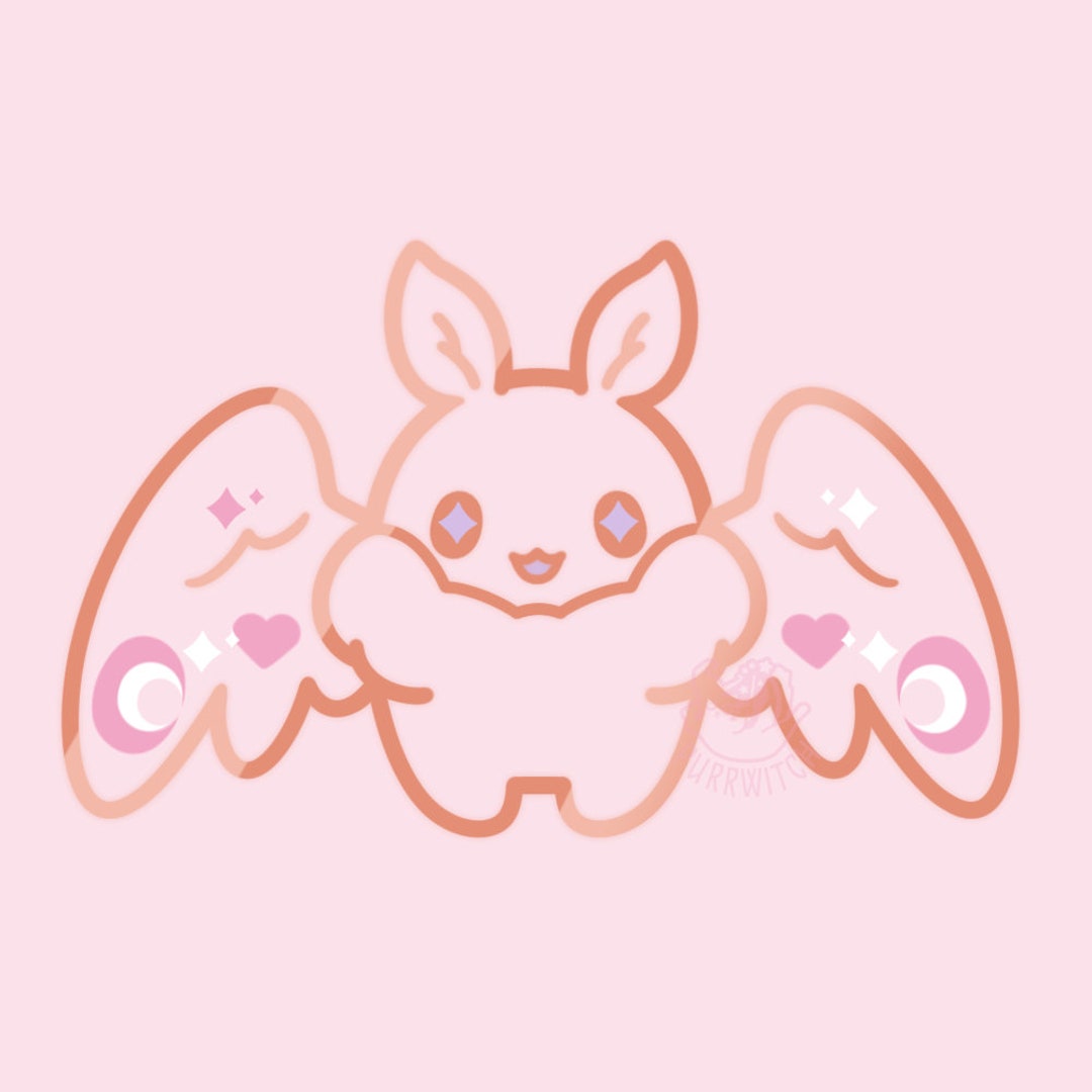 Sweet Cryptids Pin Mothman Pink - Etsy