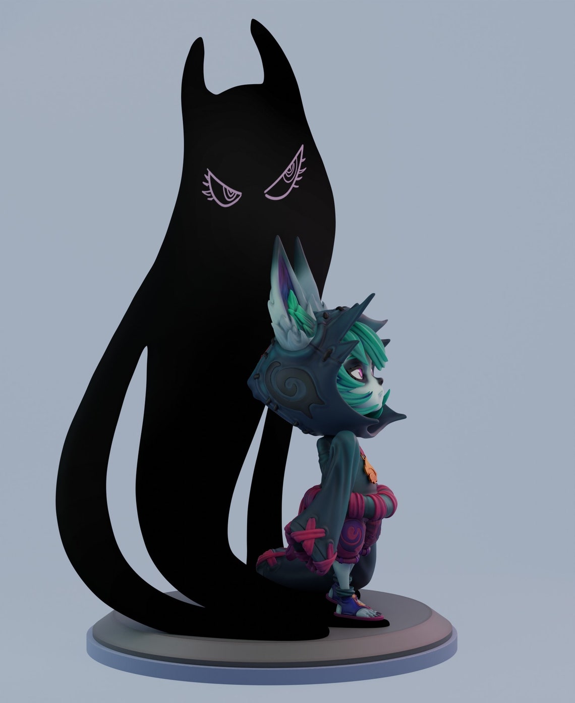 Vex League of Legends Fan Art 3D Print Sculpture | Etsy Australia