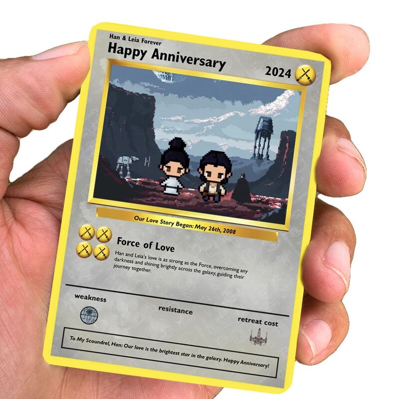 Star wars card - Etsy