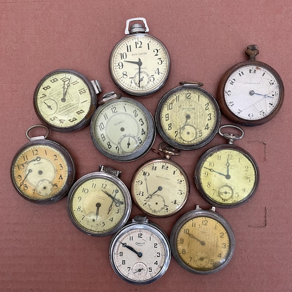 Franklin Pocket Watch - Etsy