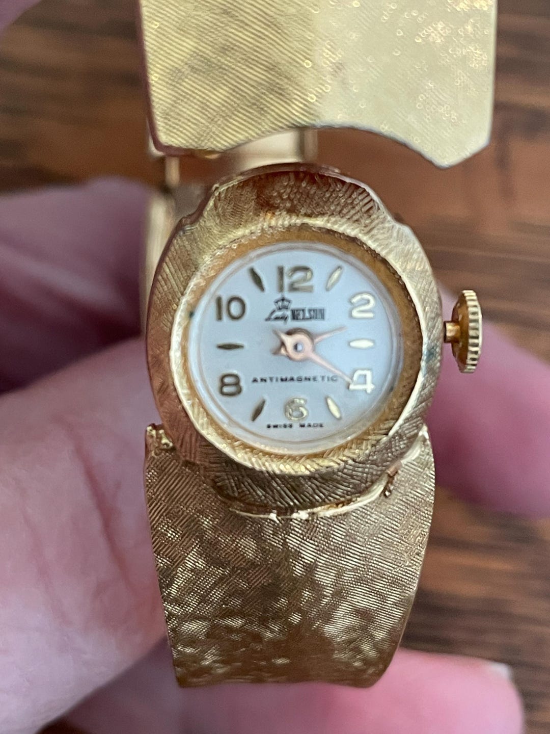 Vintage Lady Nelson Cuff Watch Not Working/parts or Repair - Etsy