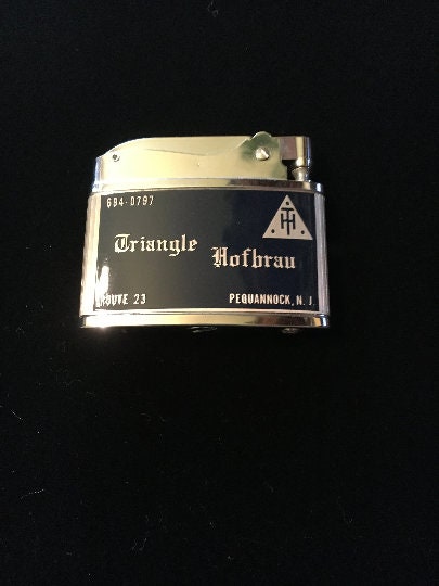 Vintage Rosen-nesor Lighter-triangle Hofbrau - Etsy