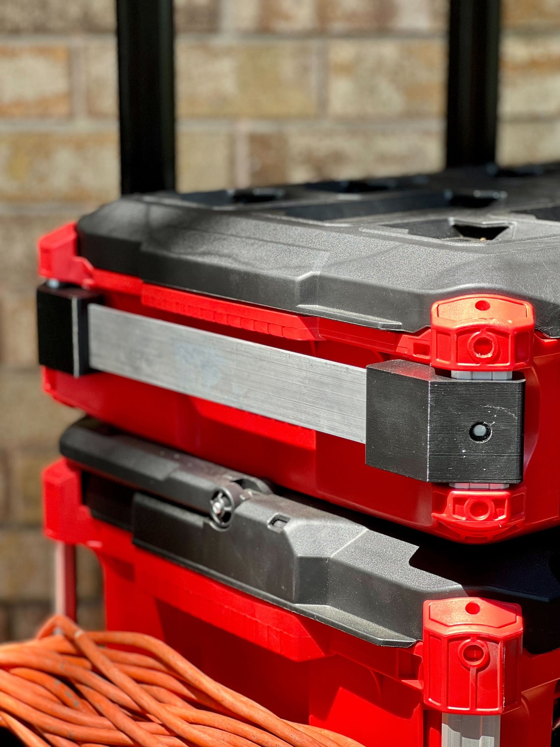 Milwaukee Packout Rail Bracket Metal Rail Holder Metal - Etsy