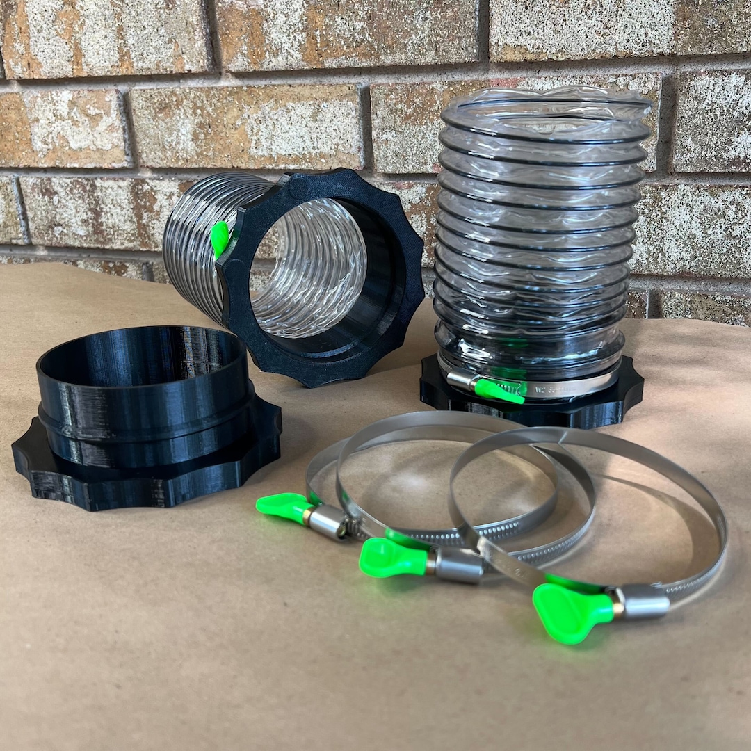 4" Magnetic Dust Collection Port System 10PC Starter Kit (n52 ...