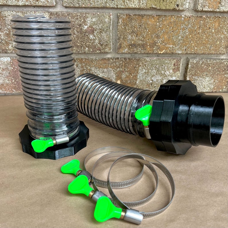 2.5" Port Magnetic Dust Collector System 10PC Starter Kit - Quick ...