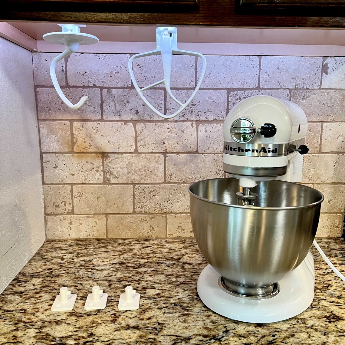 Kitchenaid Tool Holder 4 Set Under Cabinet Storage Mount - Etsy