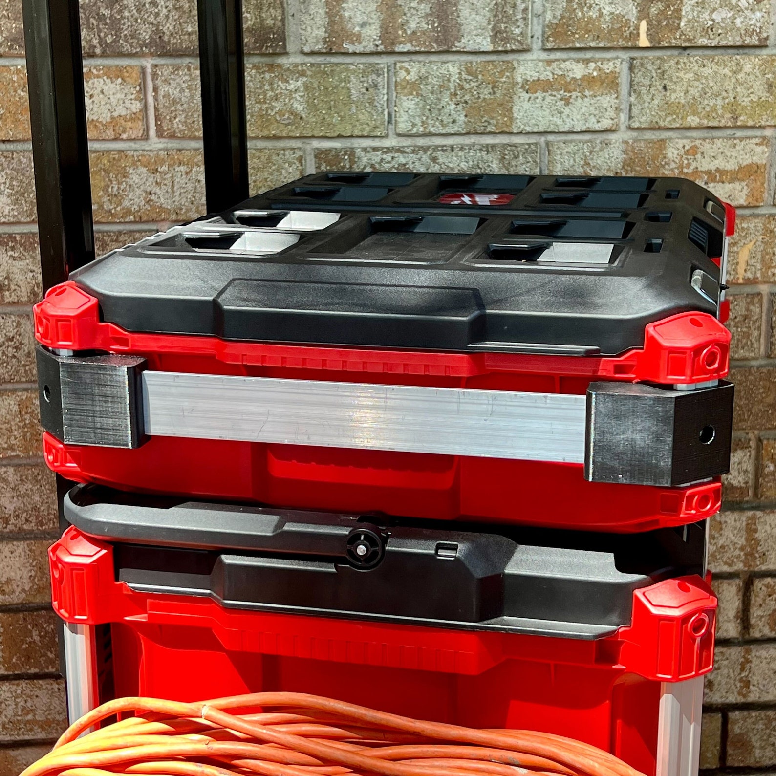 Metal Rail Bracket Adapter Complete Kit for Milwaukee Packout ...