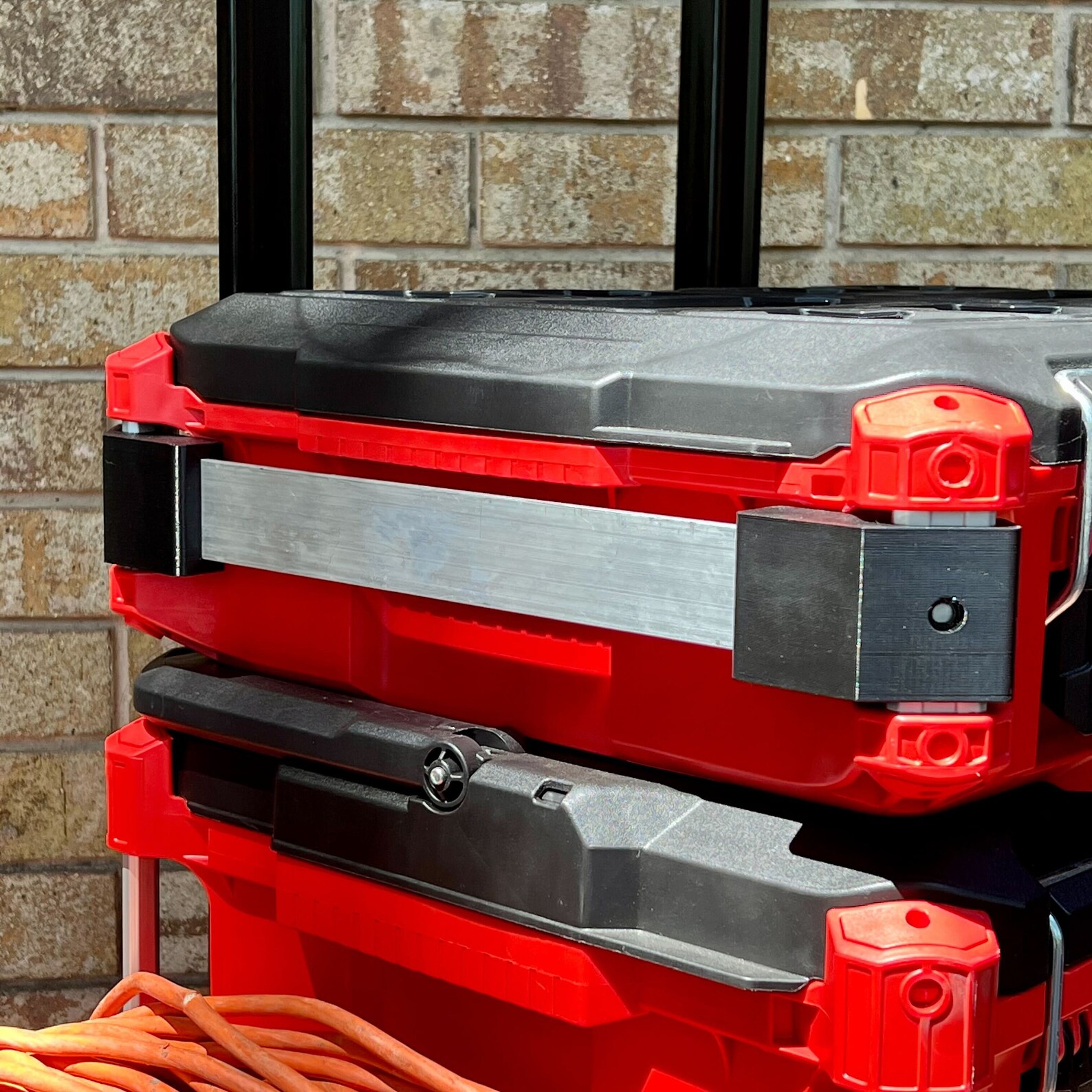 Milwaukee Packout Rail Bracket Metal Rail Holder Metal - Etsy