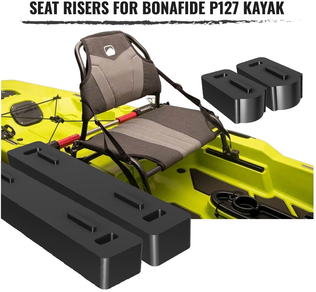 Bonafide P127 Kayak Seat Risers - Raised Height for Increased Comfort ...