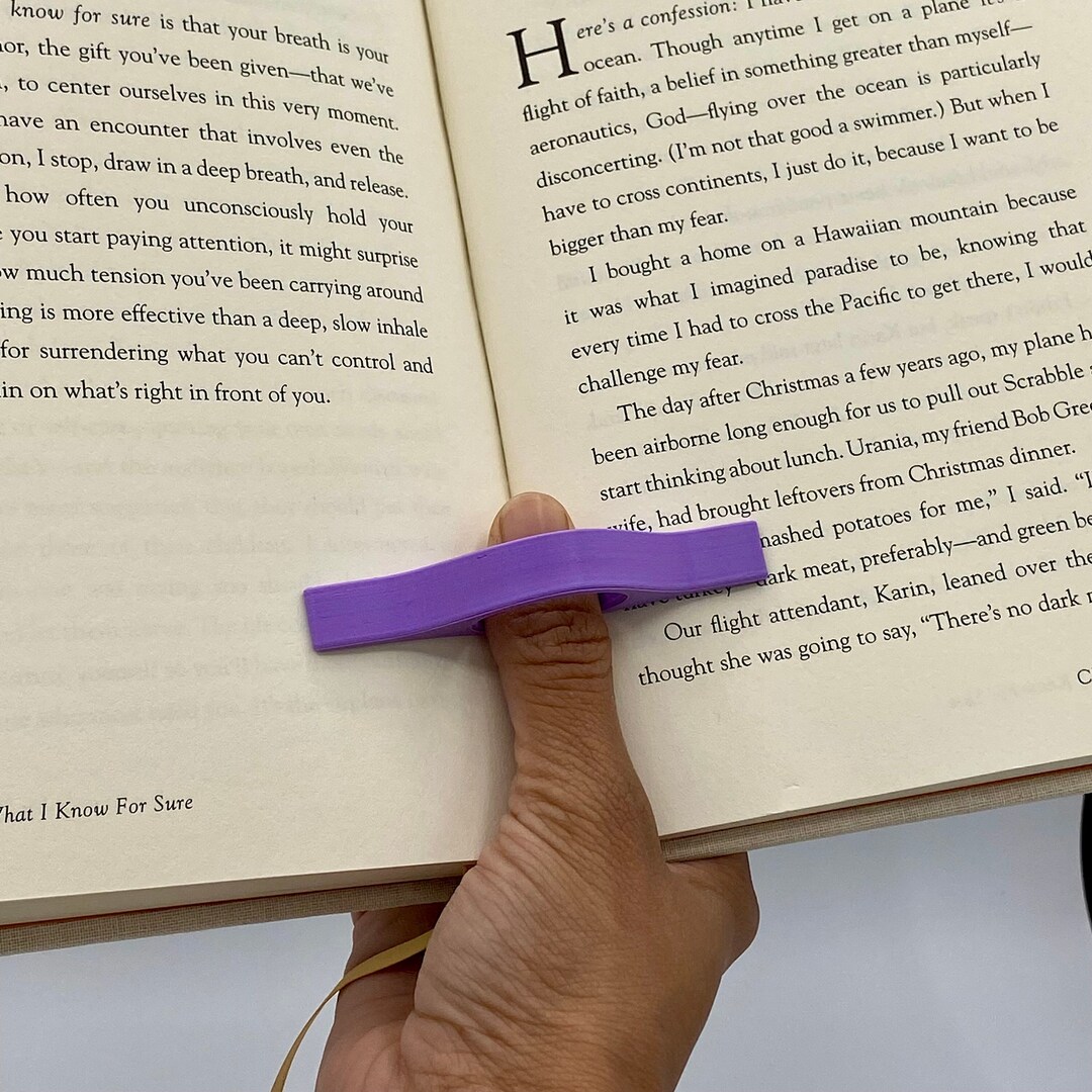 Pack of 2 Thumb Page Holder | Book Accessory - Etsy