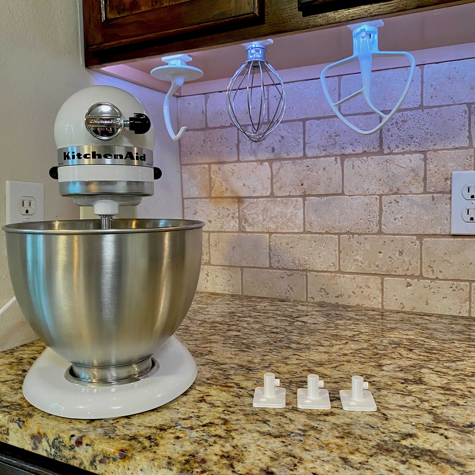 Kitchenaid Tool Holder 4 Set Under Cabinet Storage Mount - Etsy