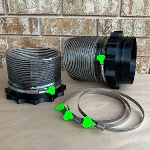 6-inch Port Magnetic Dust Collector System 10PC Starter Kit - Quick ...