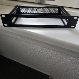 Ubiquiti Unifi Cloud Gateway Fiber Rack Mount Bracket (1U, 10 Inch ...