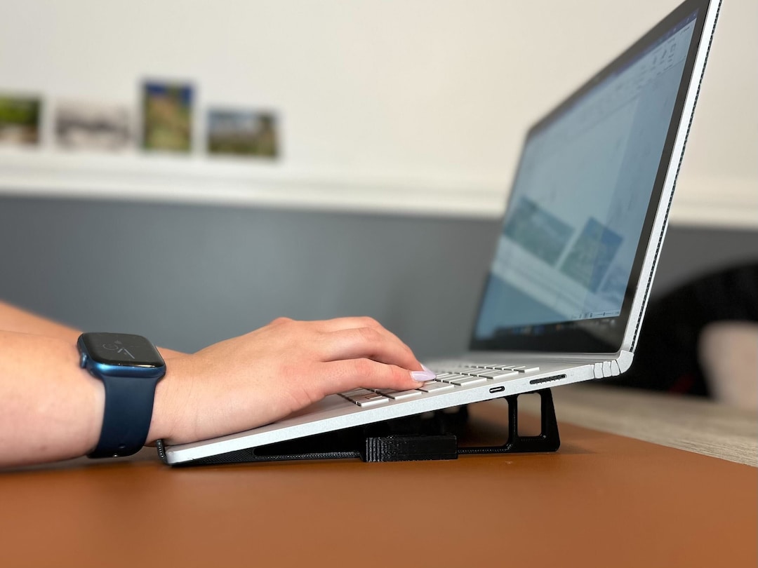 Universal Compact Elevated Laptop Stand 10 Degree Angle - Etsy
