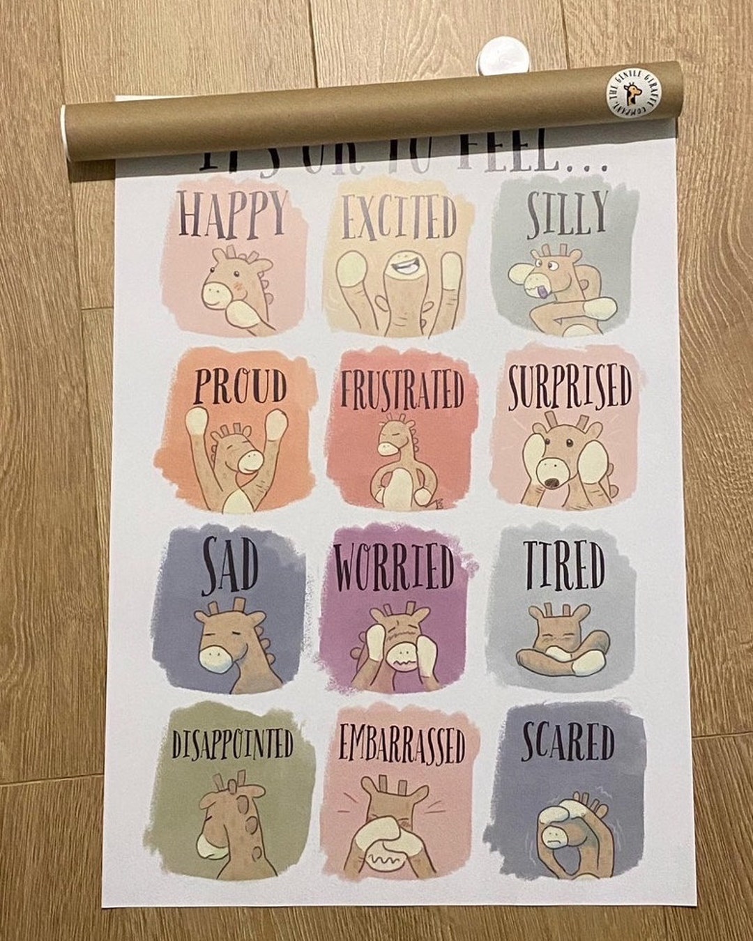 Emotions Poster, Feelings Chart, Emotions Print, Printable Wall Art ...