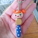 Beaded Doll Keyringrare and Unique Hand Painted - Etsy