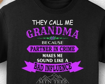 Bad Grandma Shirt - Etsy