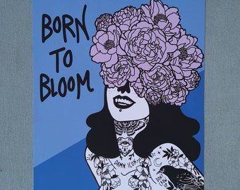 Born to Bloom - Etsy