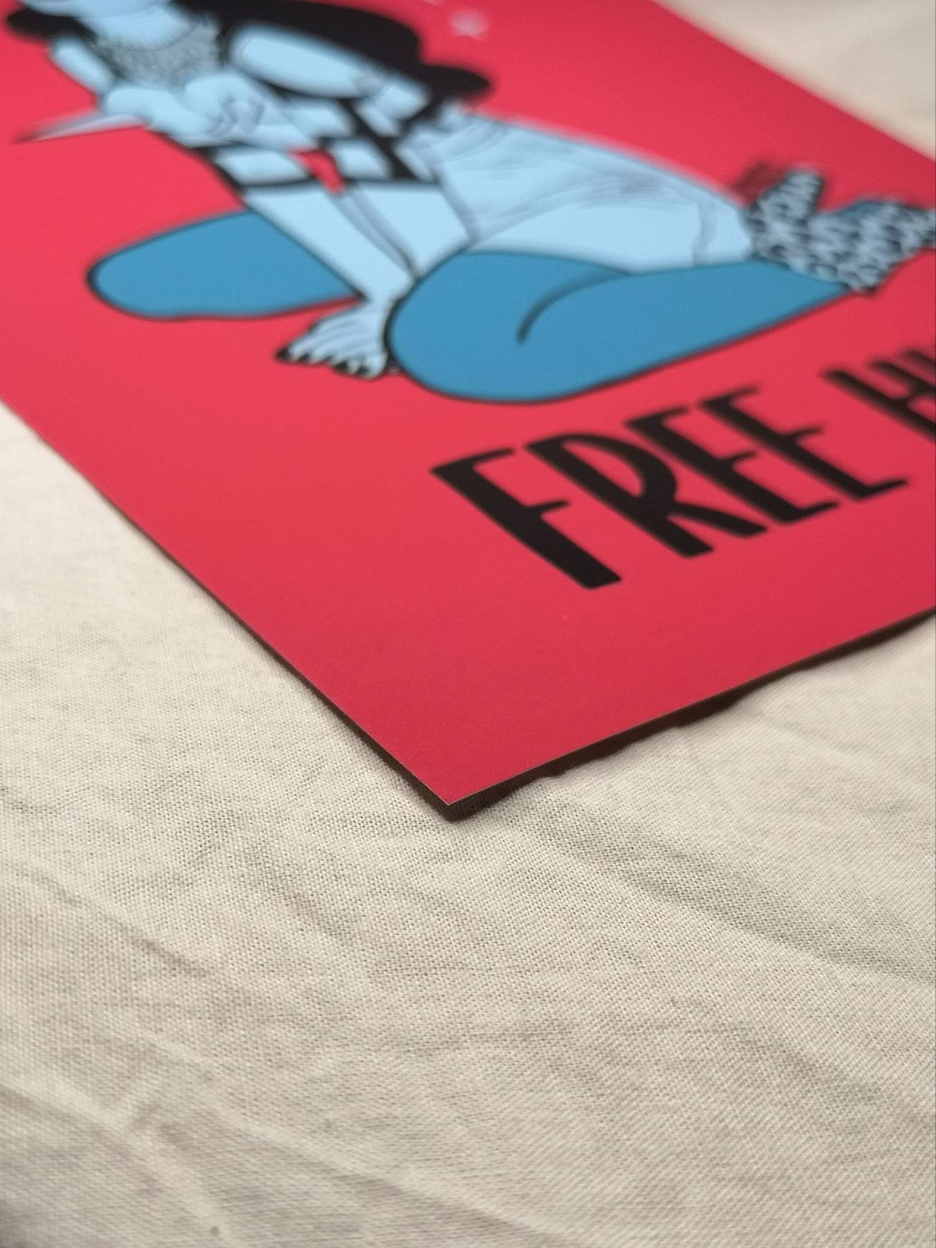 Free Hugs print, A4 - Etsy