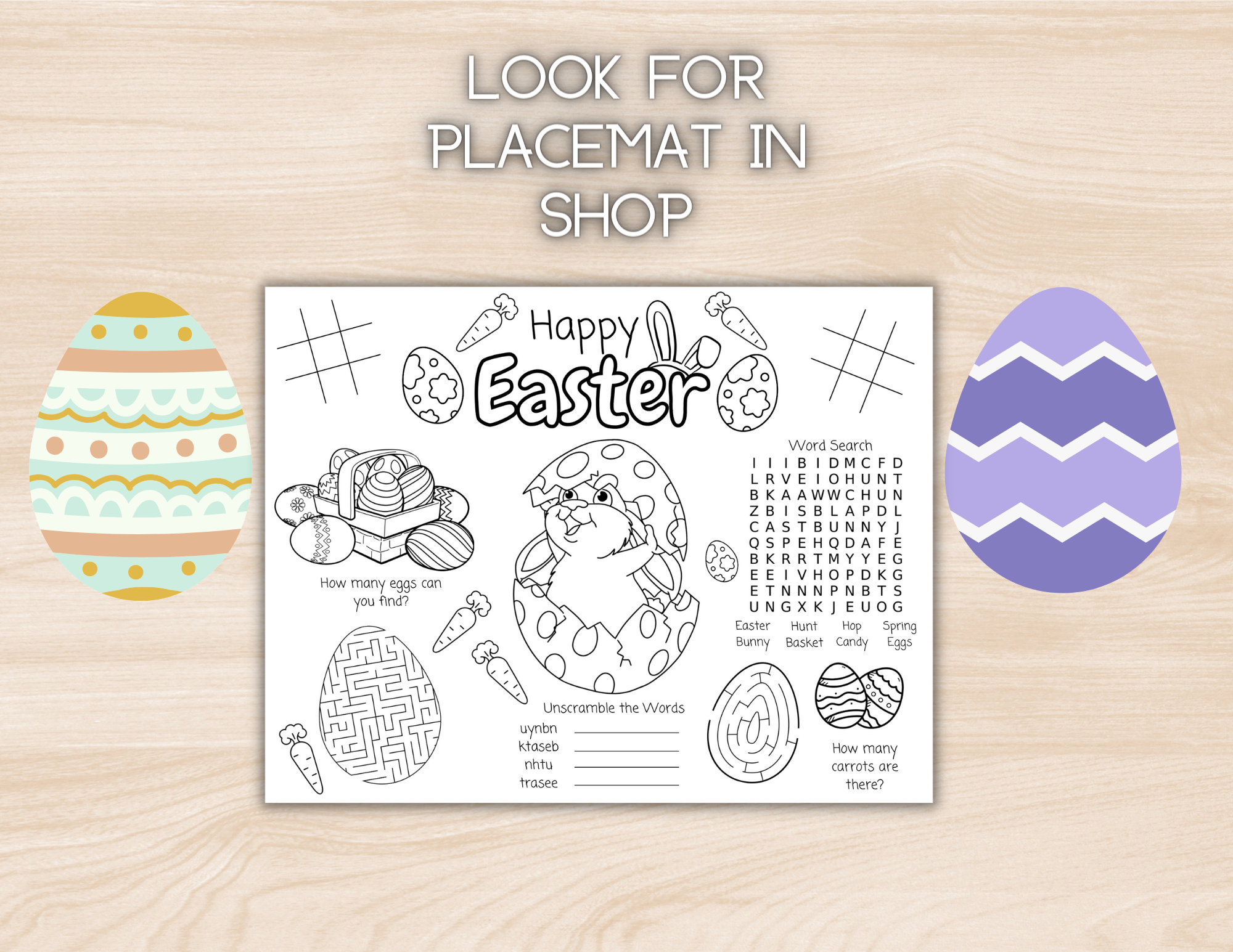 Easter Activity Book for Kids, Spring Activity Book, Easter Bunny ...