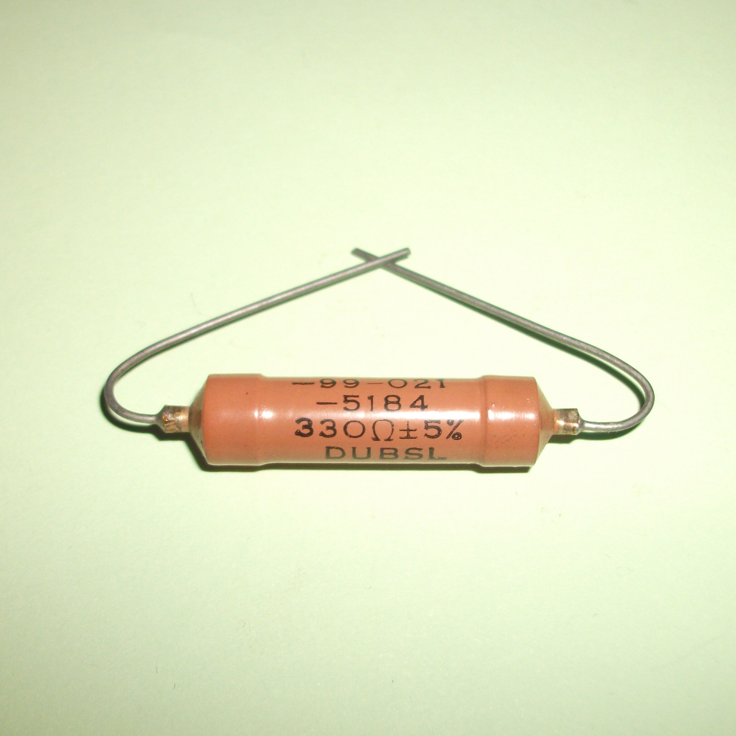 Vintage Resistor Cornell Dubilier Wire Wound 330 Ohms - Etsy