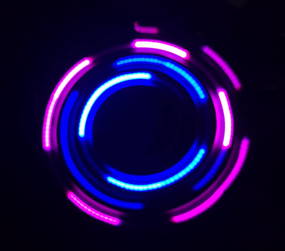 Led Psychedelic Art Trippy Chasing Lights for Party, DJ, and Dances to ...