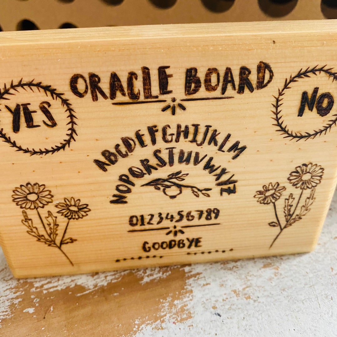 Ouija Board Wall Decoration Wall Art Wooden Plaque Original Handmade ...