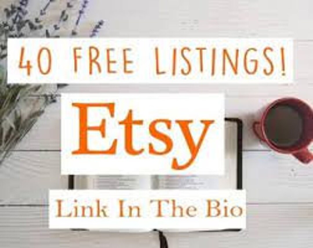 Start an Etsy Store With 40 Free Listings Referral Link in Description ...