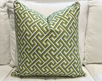 Greek Key Cushion | Etsy