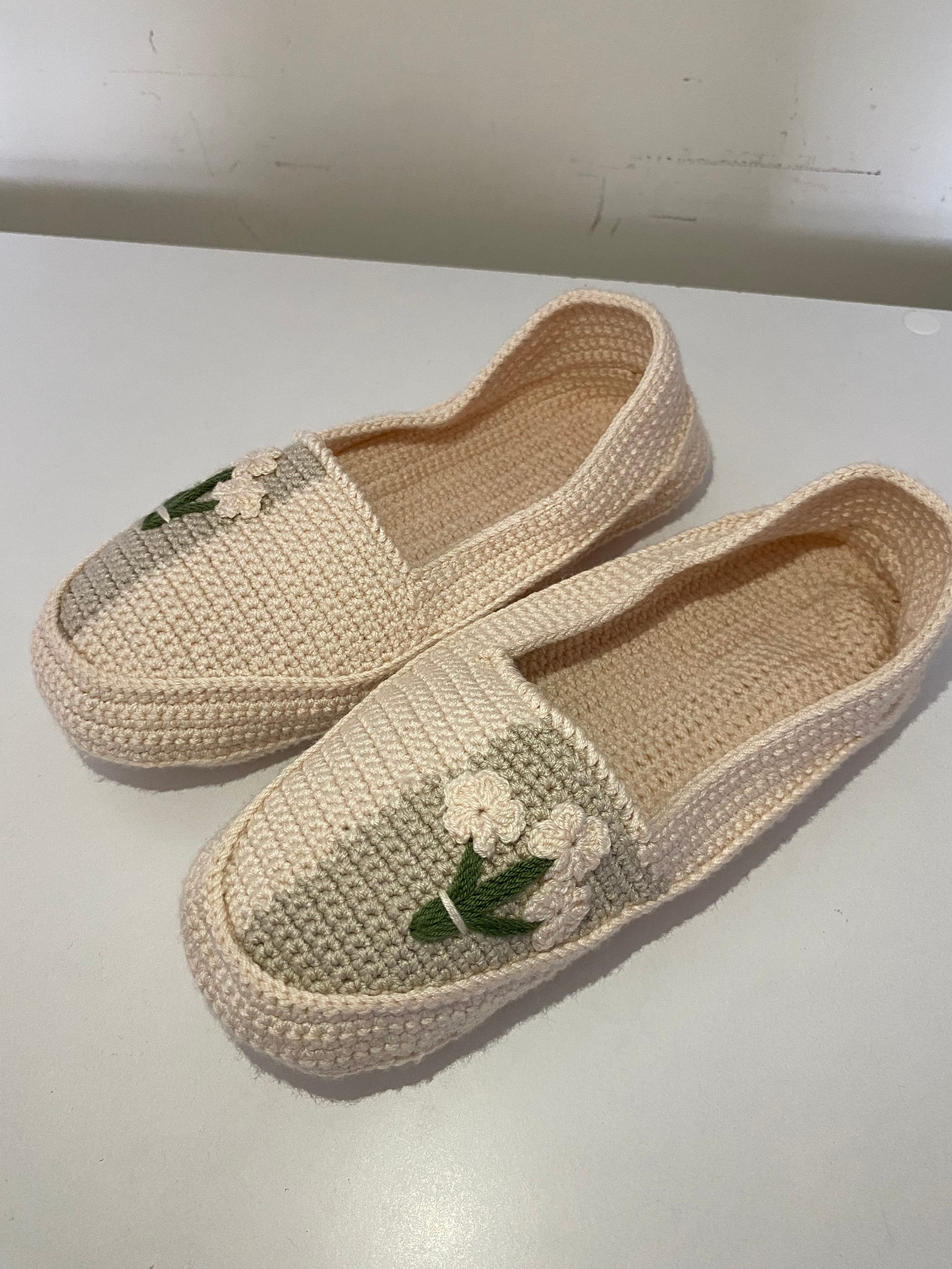 Macrame Women Slipper, Macrame Home Shoes, Gift for Her, Gift for ...