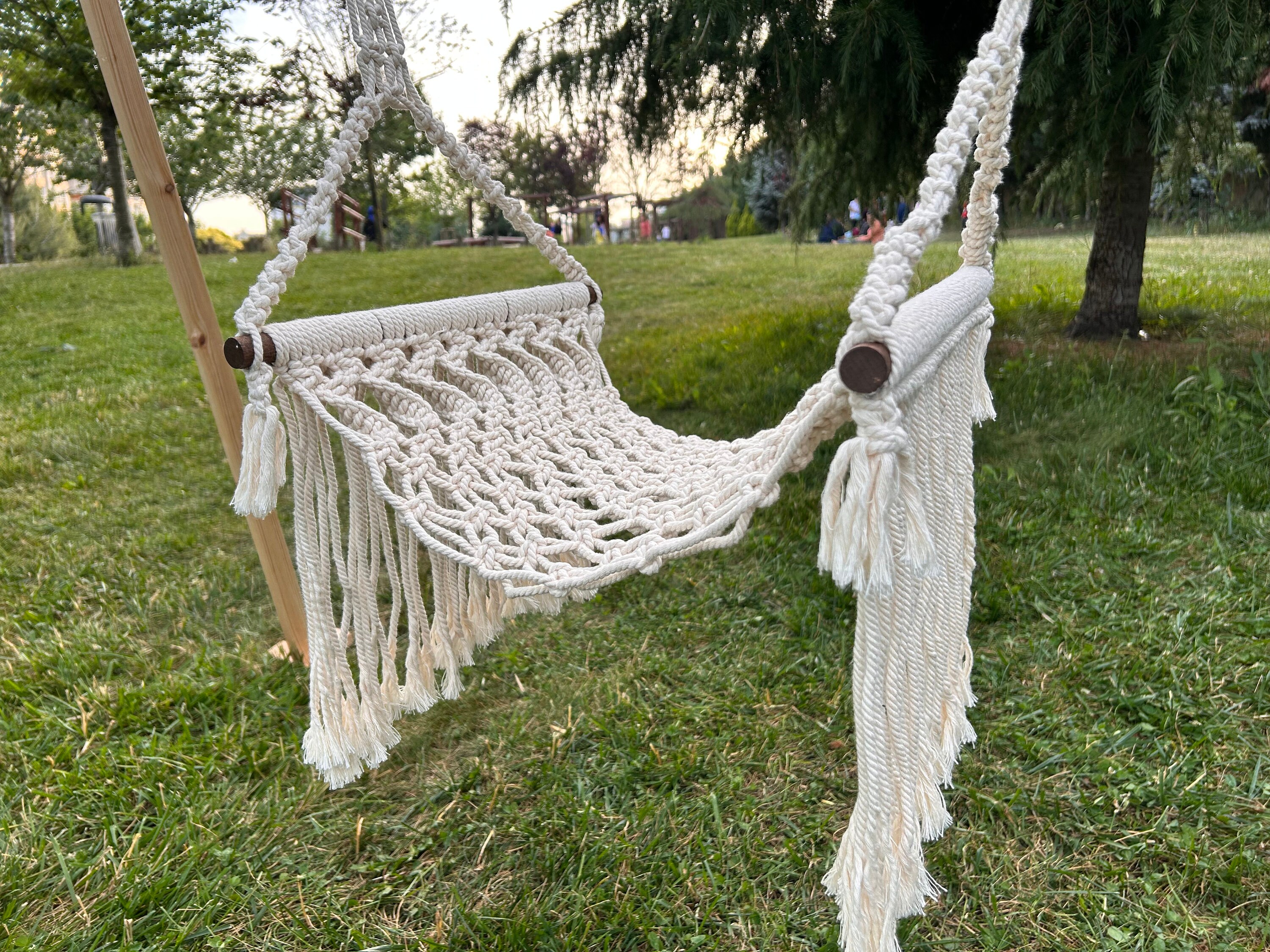 Swing Macrame | Backyard Swing | Boho Swing | Indoor&outdoor Tree Swing ...