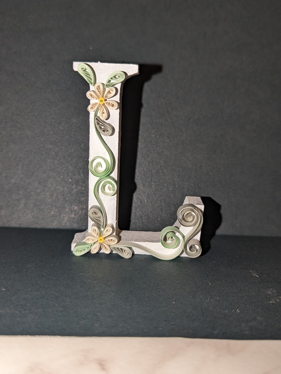 Ornamental Quilled Letters - 8cm - Etsy UK