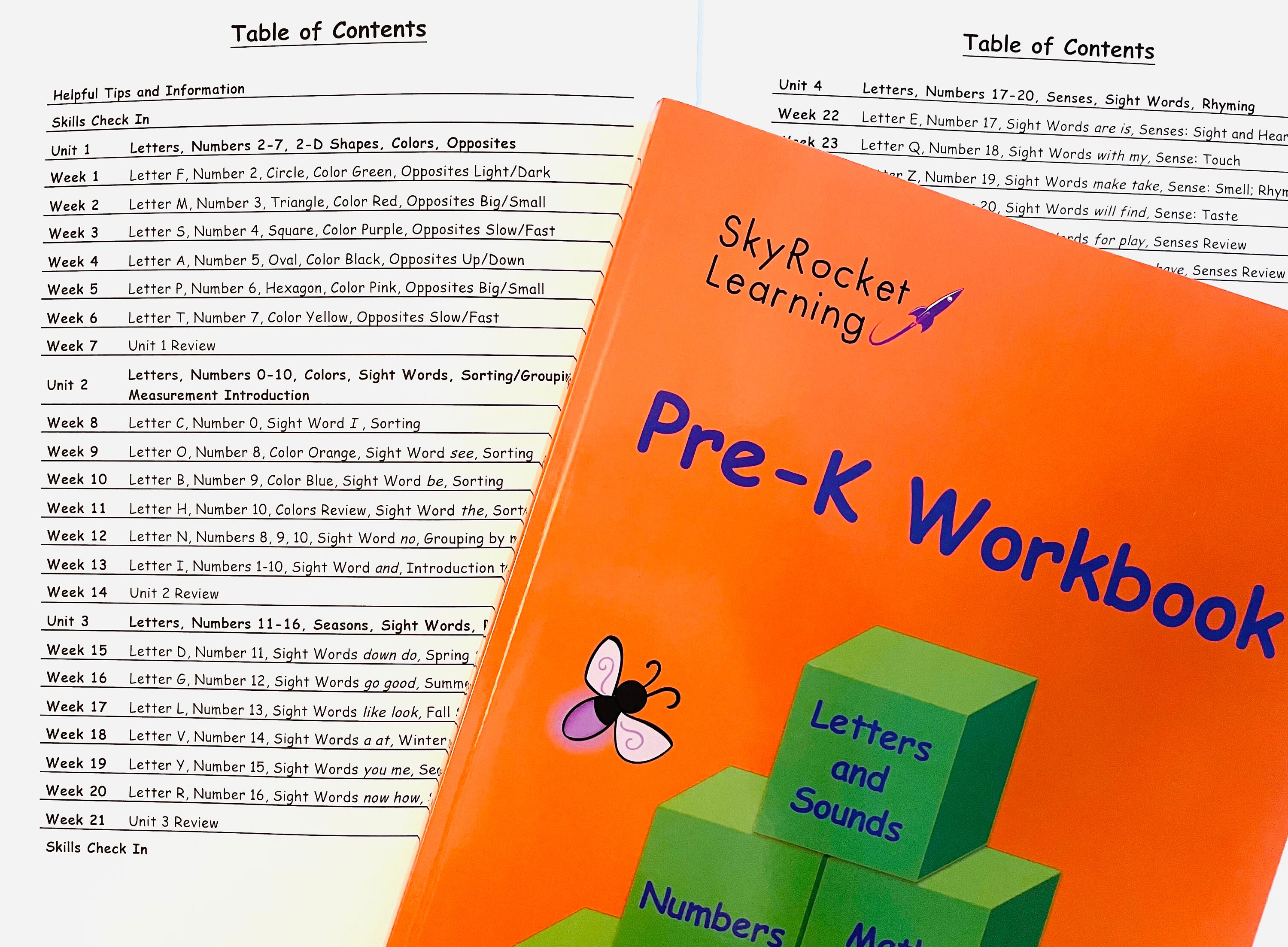 Get Ready for Kindergarten With Our PRINTED Pre-k Curriculum Program ...
