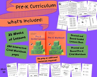 Pre K Curriculum | Etsy