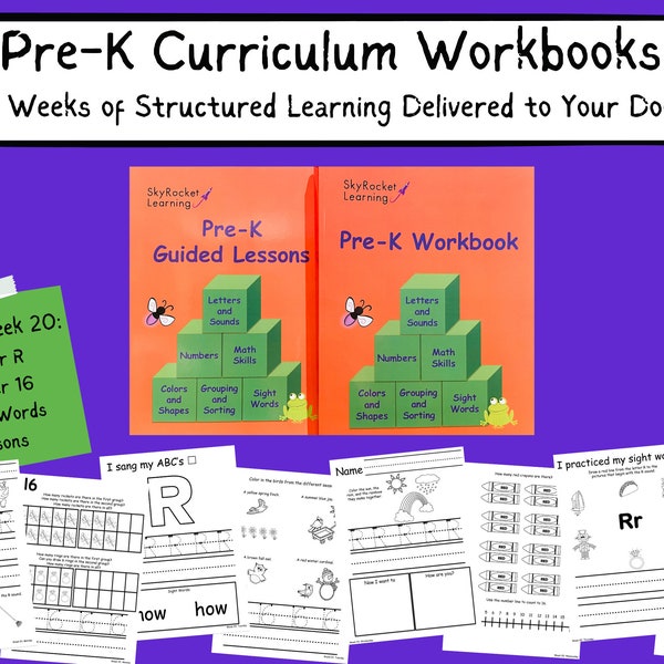 Pre K Curriculum - Etsy