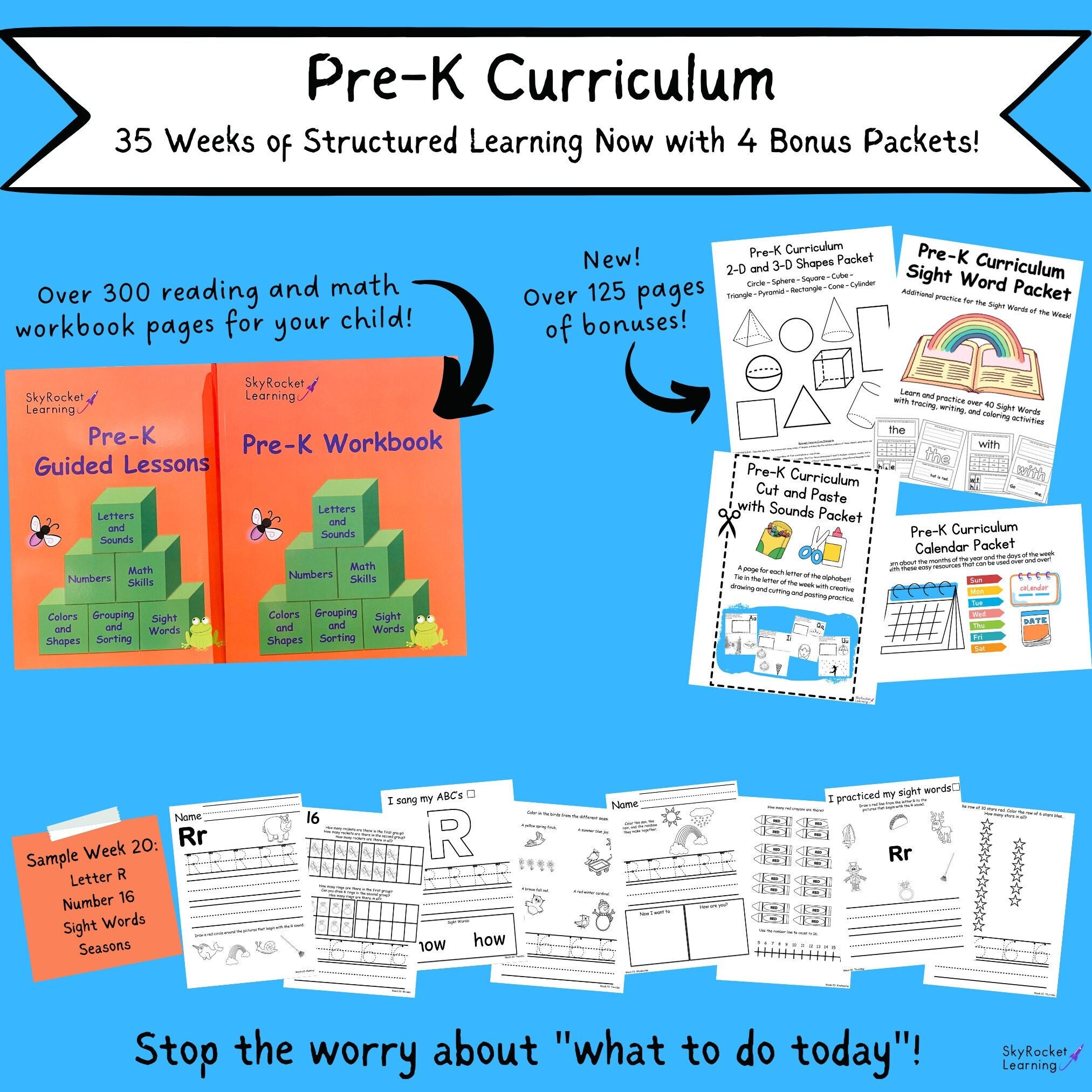 Digital Download Pre-k Curriculum Program - Etsy