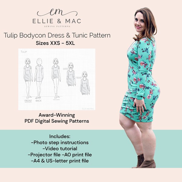 Tunic Sewing Pattern - Etsy