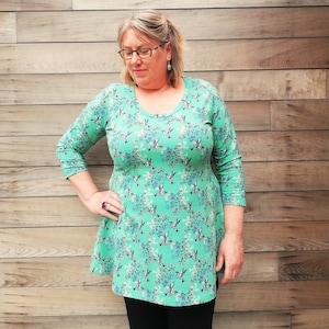 Sweetie Pie Tunic + Dress Sewing Pattern With Video Tutorial Sizes XXS ...