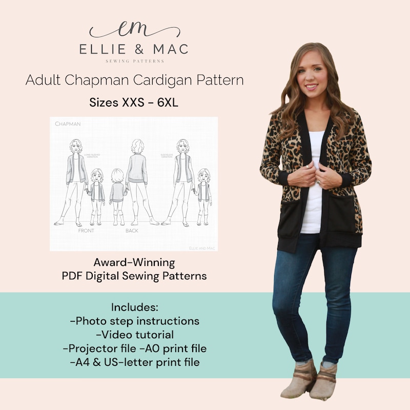 Ellie and Mac Sewing Patterns - Etsy