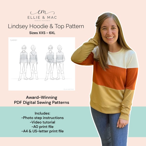 Ellie and Mac Sewing Patterns - Etsy