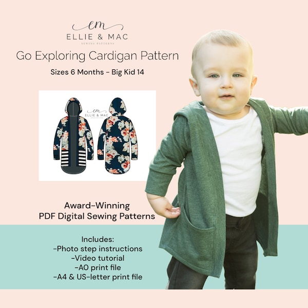 Ellie and Mac Sewing Patterns - Etsy