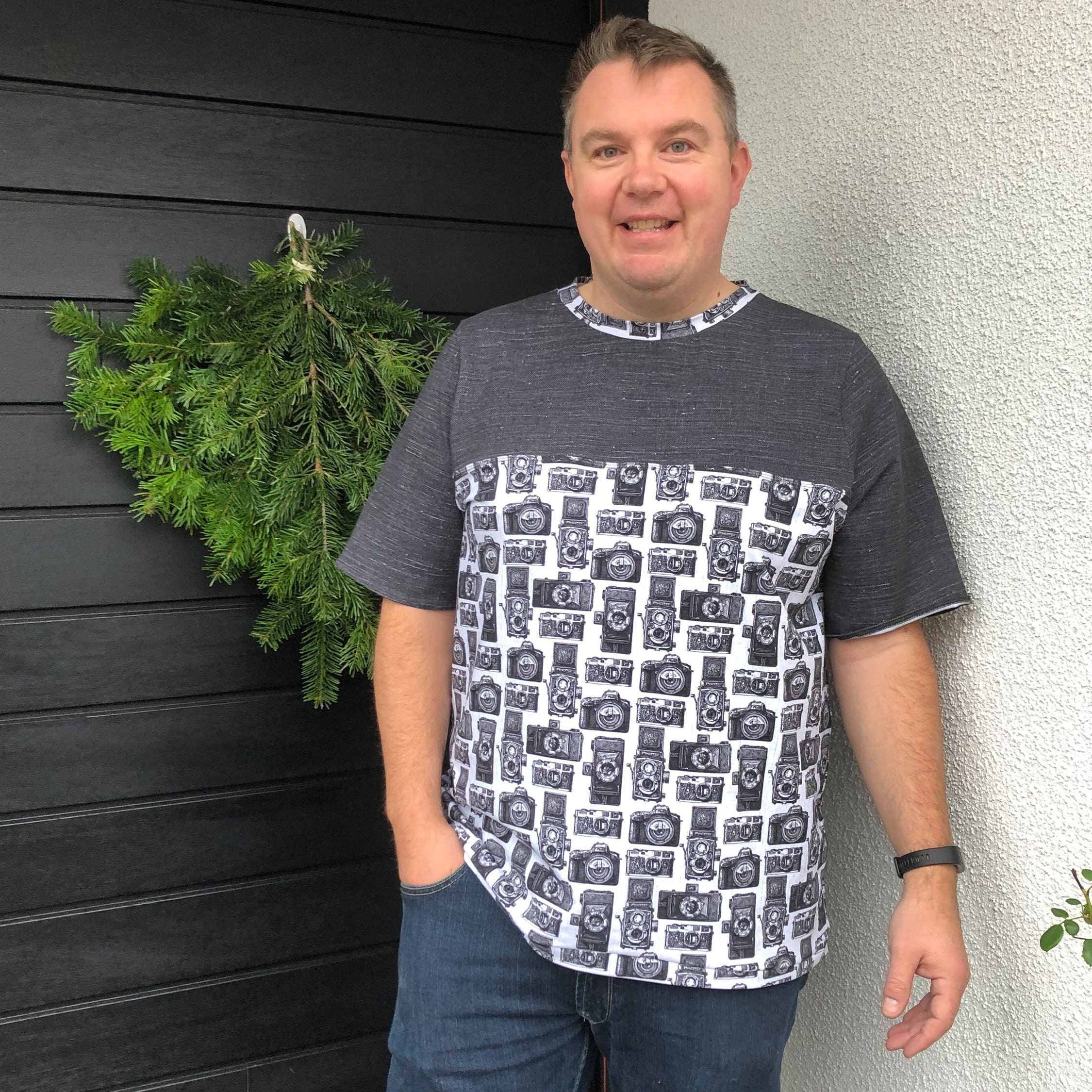 Basic Tee Pattern PDF Sewing Pattern straight Fit Sizes - Etsy