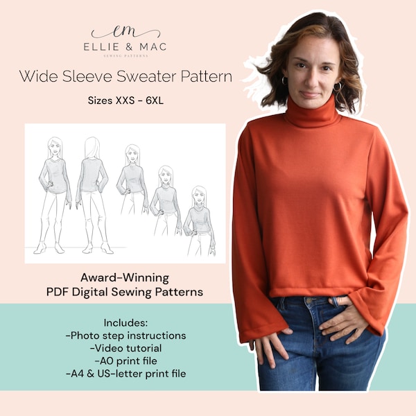 Ellie and Mac Sewing Patterns - Etsy