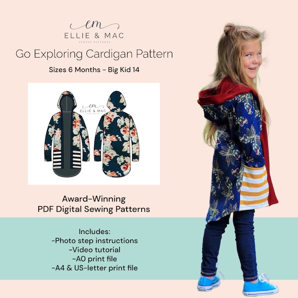 Ellie and Mac Sewing Patterns - Etsy